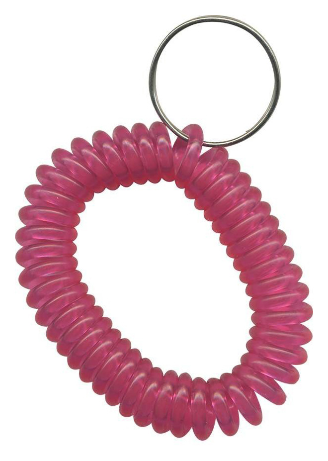 Translucent Pink Wrist Coils - WristCoils.com